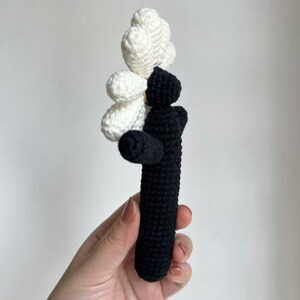 Crochet Daisy Lightstick PDF Pattern, How to Crochet Lightstick Daisy ...