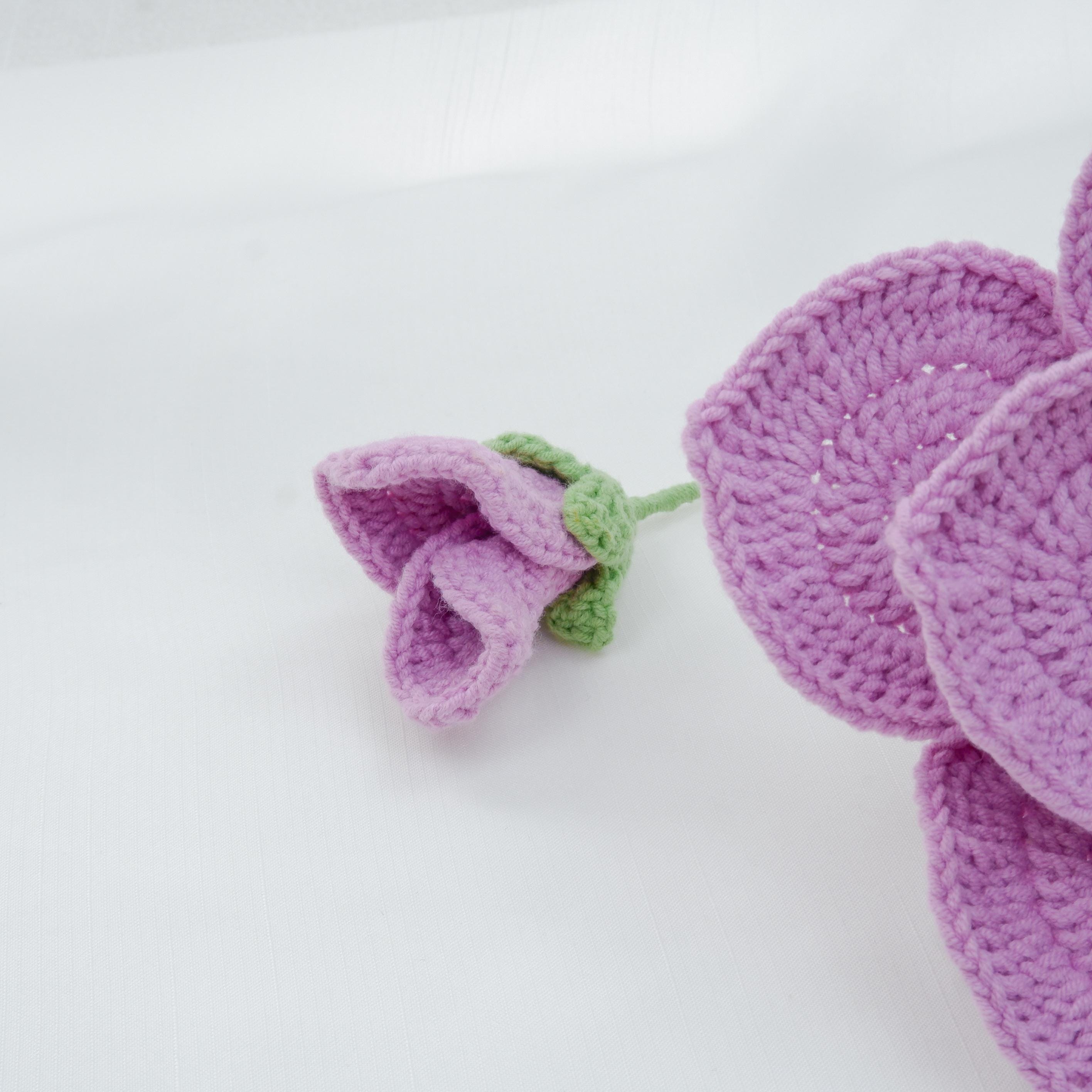 Bellflower Crochet Flower PDF Pattern, Peach-leaf Bellflower Amigurumi ...