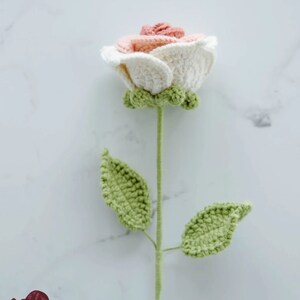ONLY Amigurumi Mini Rose Crochet Pattern, Mini Rose Crochet Pattern ...