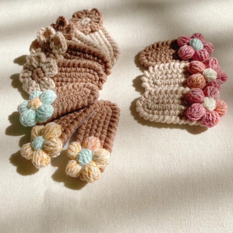 Flower Hairclips - Etsy - Page 2