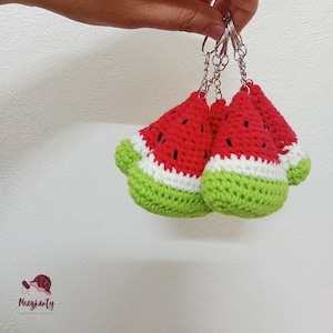CROCHET PATTERN Watermelon, Amigurumi Tutorial PDF in English ...