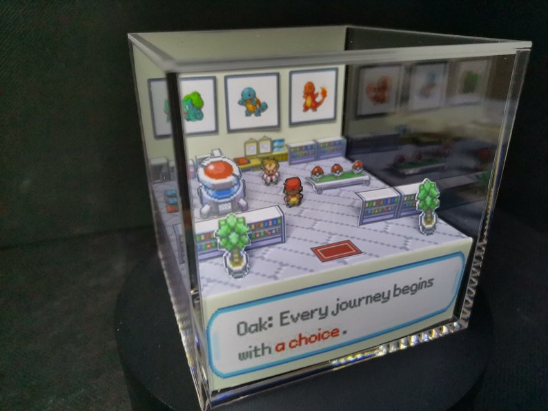 Digital Download Pokemon Oak Lab Firered Leafgrean Template DIY Pokemon ...