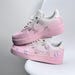 Custom AF1 Sneakers, Custom Air Force 1 Shoes, Handmade, Pink Drop ...