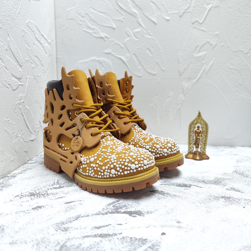 Custom Timberland Boots - Etsy