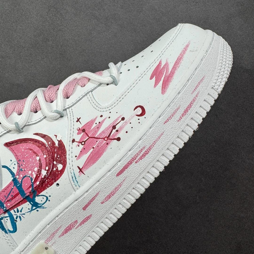 Custom AF1 Sneakers, Zodiac Sign Virgo, Custom Air Force 1 Shoes ...