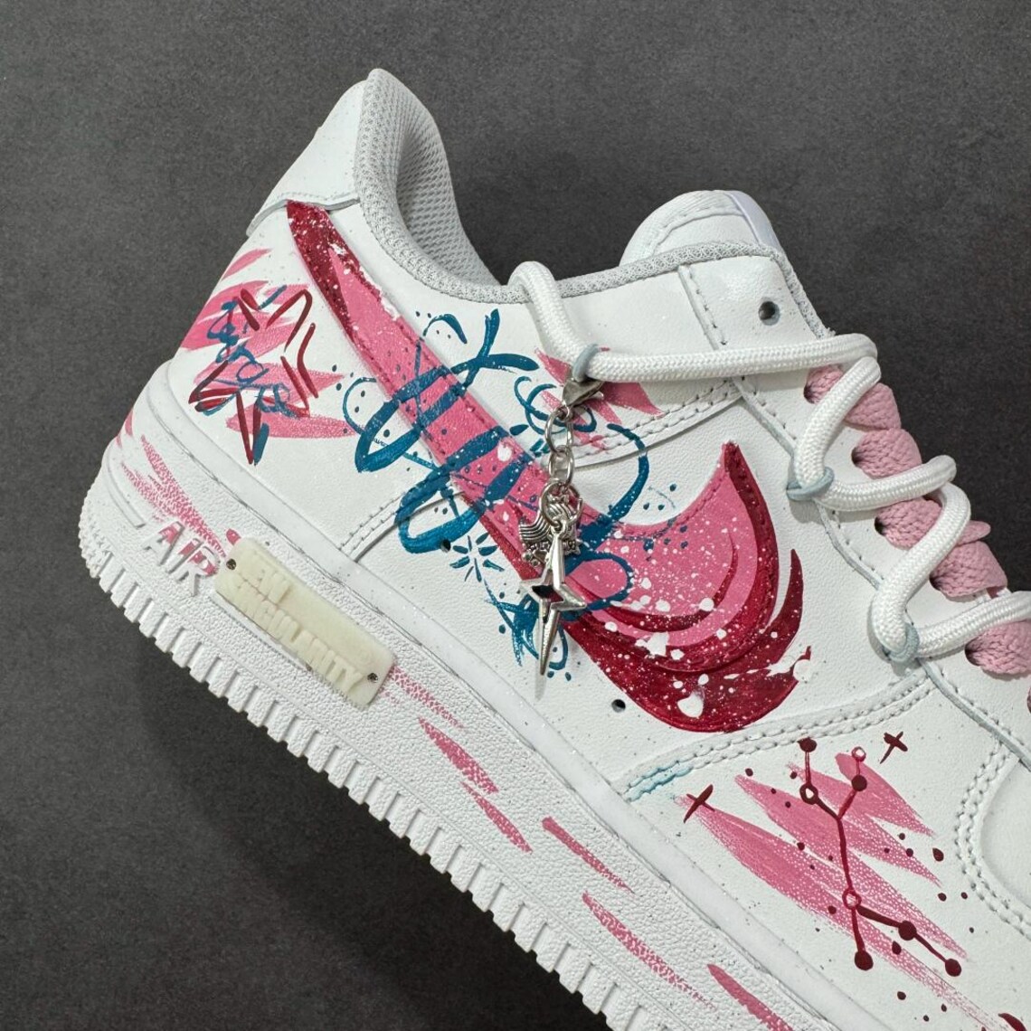 Custom AF1 Sneakers, Zodiac Sign Virgo, Custom Air Force 1 Shoes ...