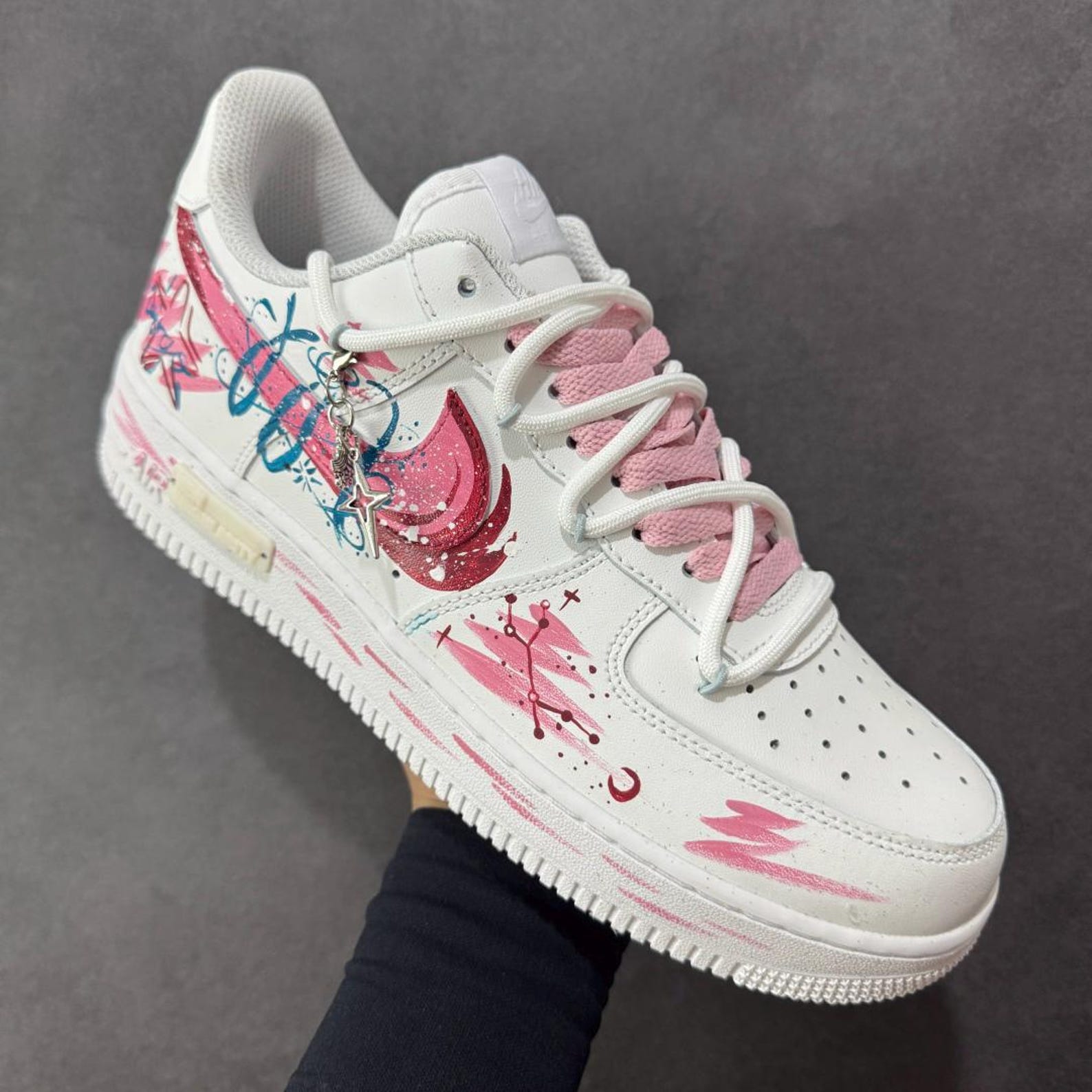 Custom AF1 Sneakers, Zodiac Sign Virgo, Custom Air Force 1 Shoes ...