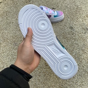 Custom AF1 Sneakers, Custom Air Force 1 Shoes,handmade ,cyberpunk ...