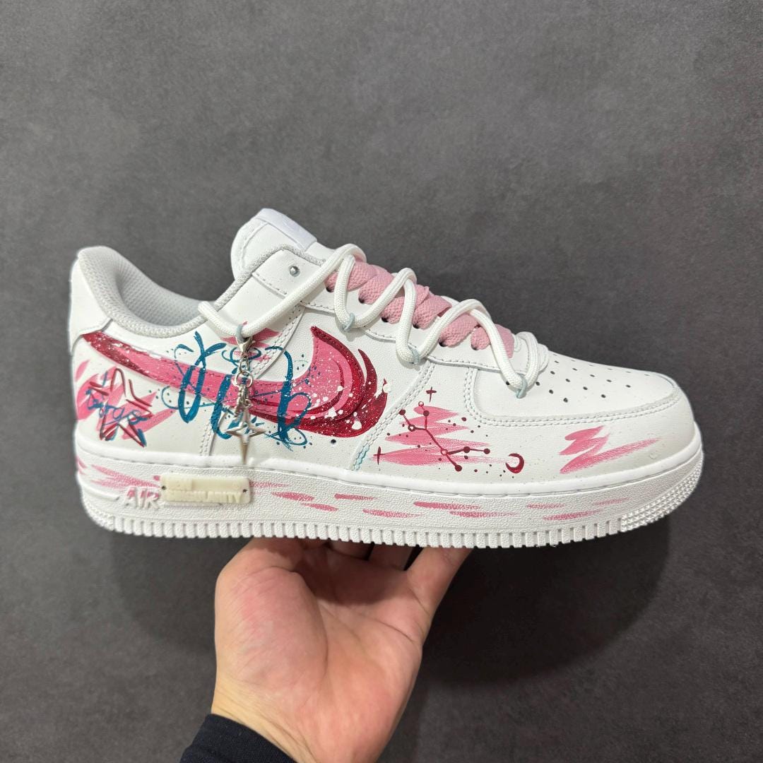 Custom AF1 Sneakers, Zodiac Sign Virgo, Custom Air Force 1 Shoes ...