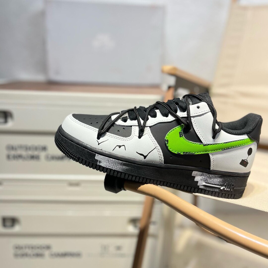 Custom AF1 Sneakers, Custom Air Force 1 Shoes, Handmade ,love and Peace ...