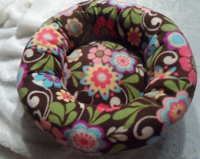 Modern Flowers Cat or Small Dog Bed - Etsy