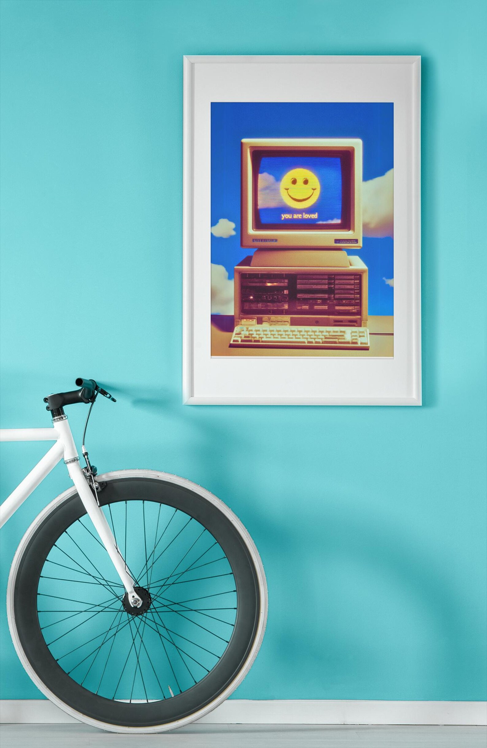 Webcore Cybercore Wall Art | Frutiger Aero Retro Computer Art - Etsy
