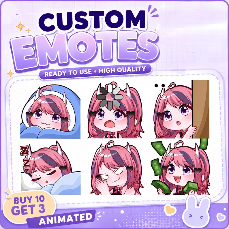 Custom Twitch Emotes Animated | Twitch Emotes | Animated Emotes ...