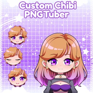 CUSTOM CHIBI PNGTUBER, Cute Pngtuber, Veadotube Pngtuber, Pngtuber ...