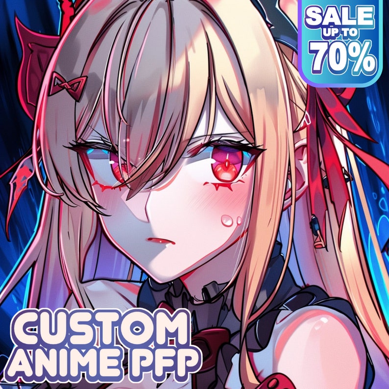 Custom PFP, Profile Picture, Profile Icon, Anime Original Character ...