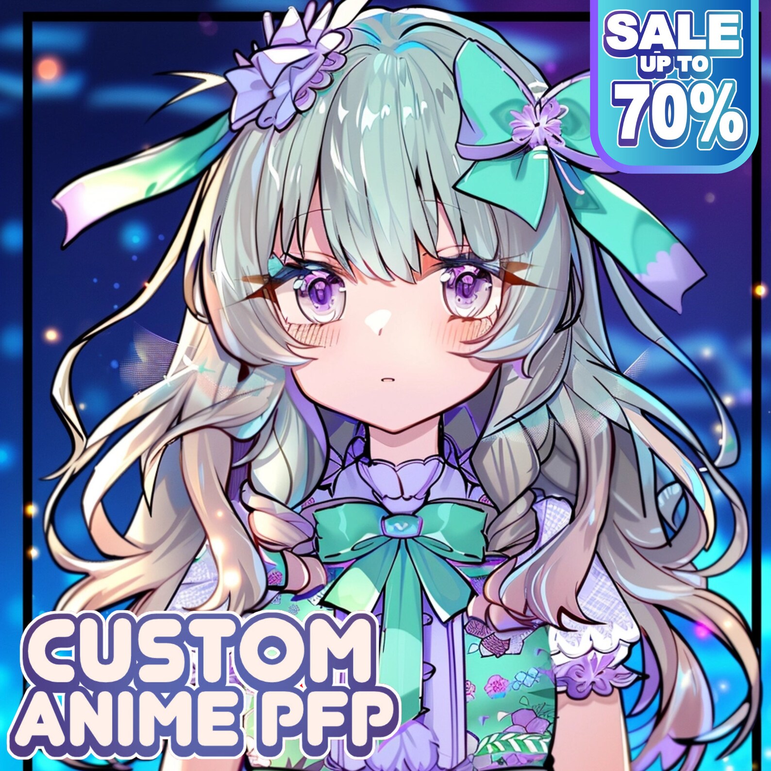 Custom PFP, Profile Picture, Profile Icon, Anime Original Character ...