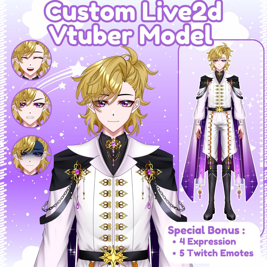 Custom Vtuber Live2d Model, Live2d Vtuber Rigging, Live2d Vtuber Model ...