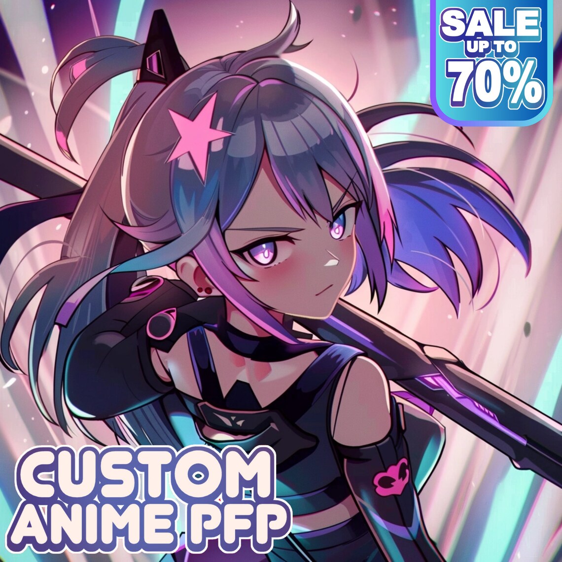 Custom PFP, Profile Picture, Profile Icon, Anime Original Character ...