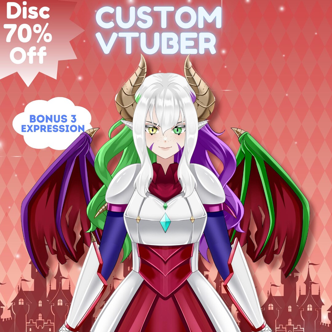 Custom Live2d Vtuber Model Rigging, Vtuber Commission, Vtuber Assets ...