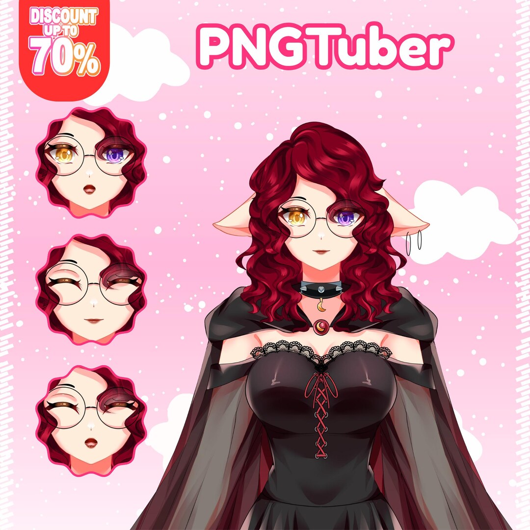 Custom Pngtuber, Pngtuber Character, Pngtuber Asset, Pngtuber Model ...