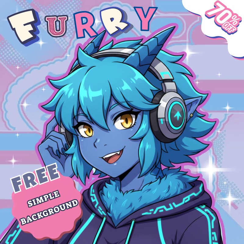 Furry Pfp - Etsy