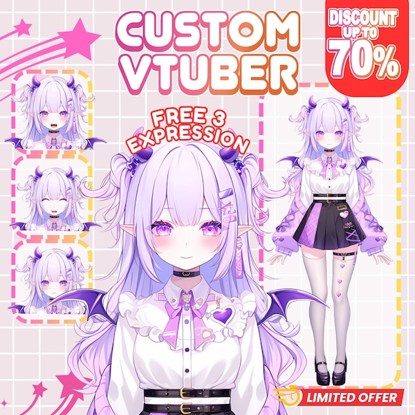 Vtuber Free Assets - Etsy