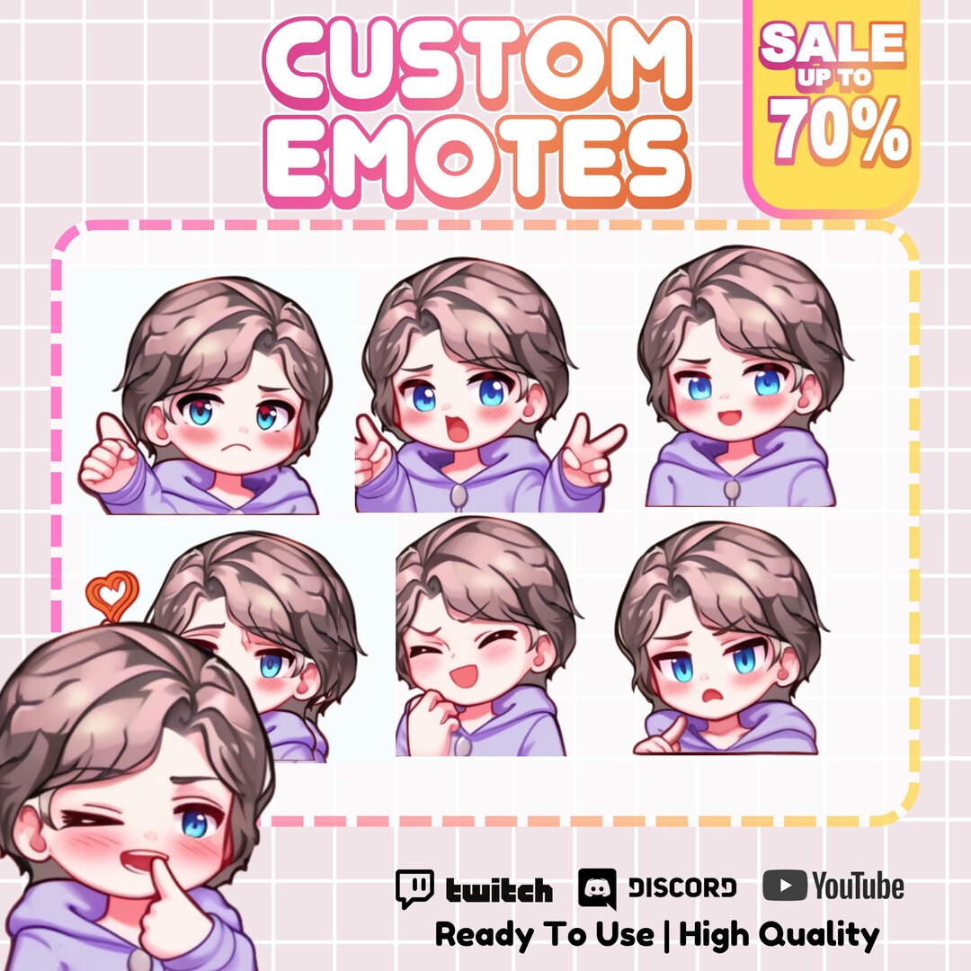 CUSTOM Emotes Twitch or Kick Emotes, Twitch Emoji for Streamer Twitch ...