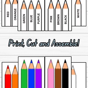 Color Matching Activity | Set of 3 | Learning Activities for Children ...