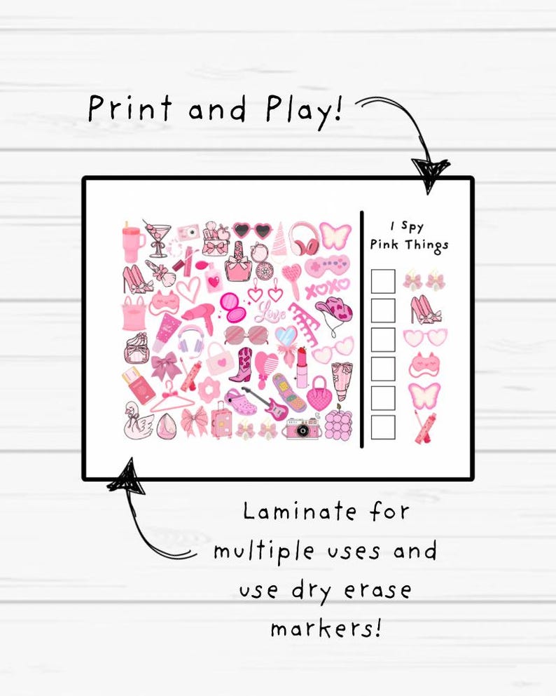 I Spy Activities | Set of 5 | Learning Activities for Children ...