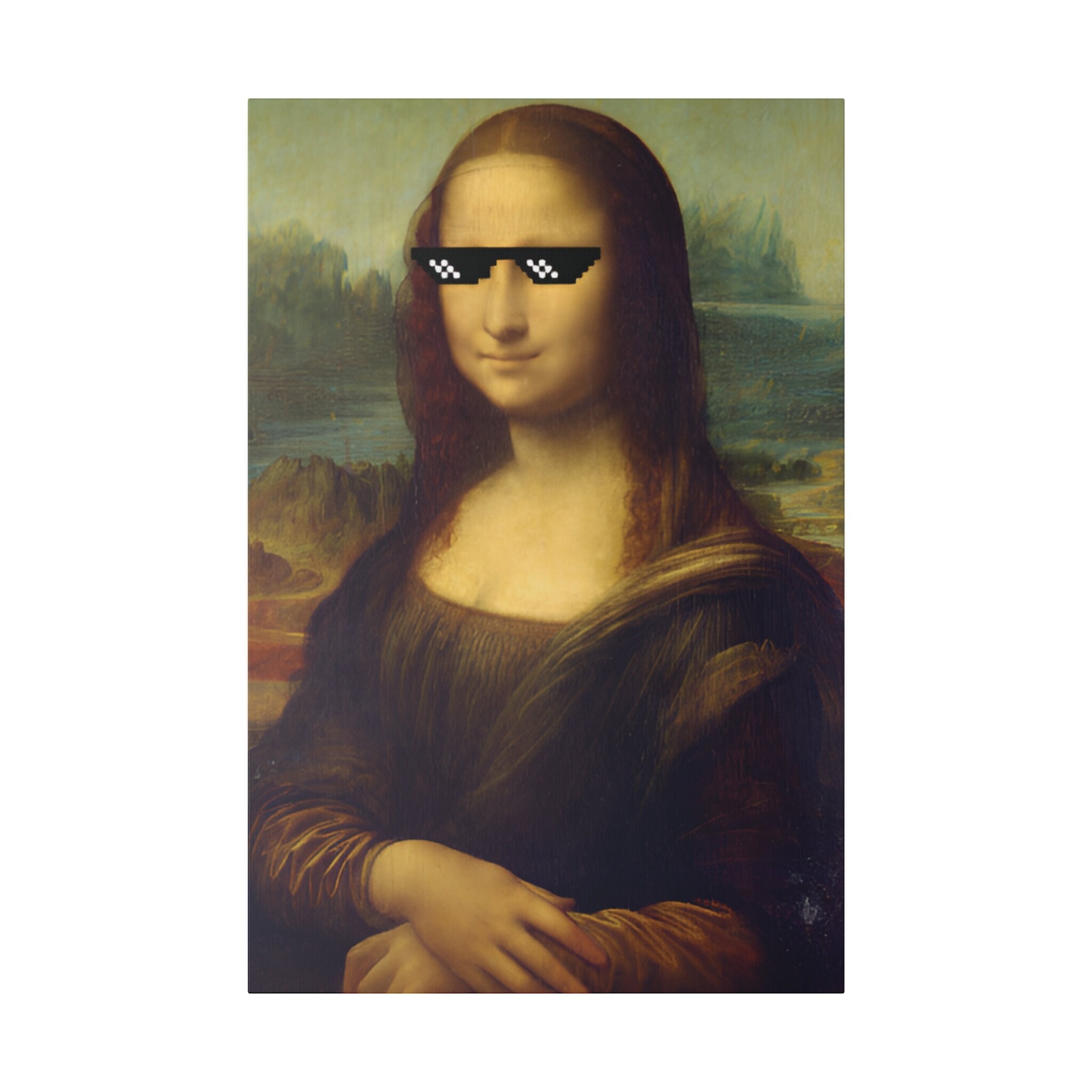Monalisa, Monalisa Meme, Funny, Monalisa Picture, Monalisa Canvas ...