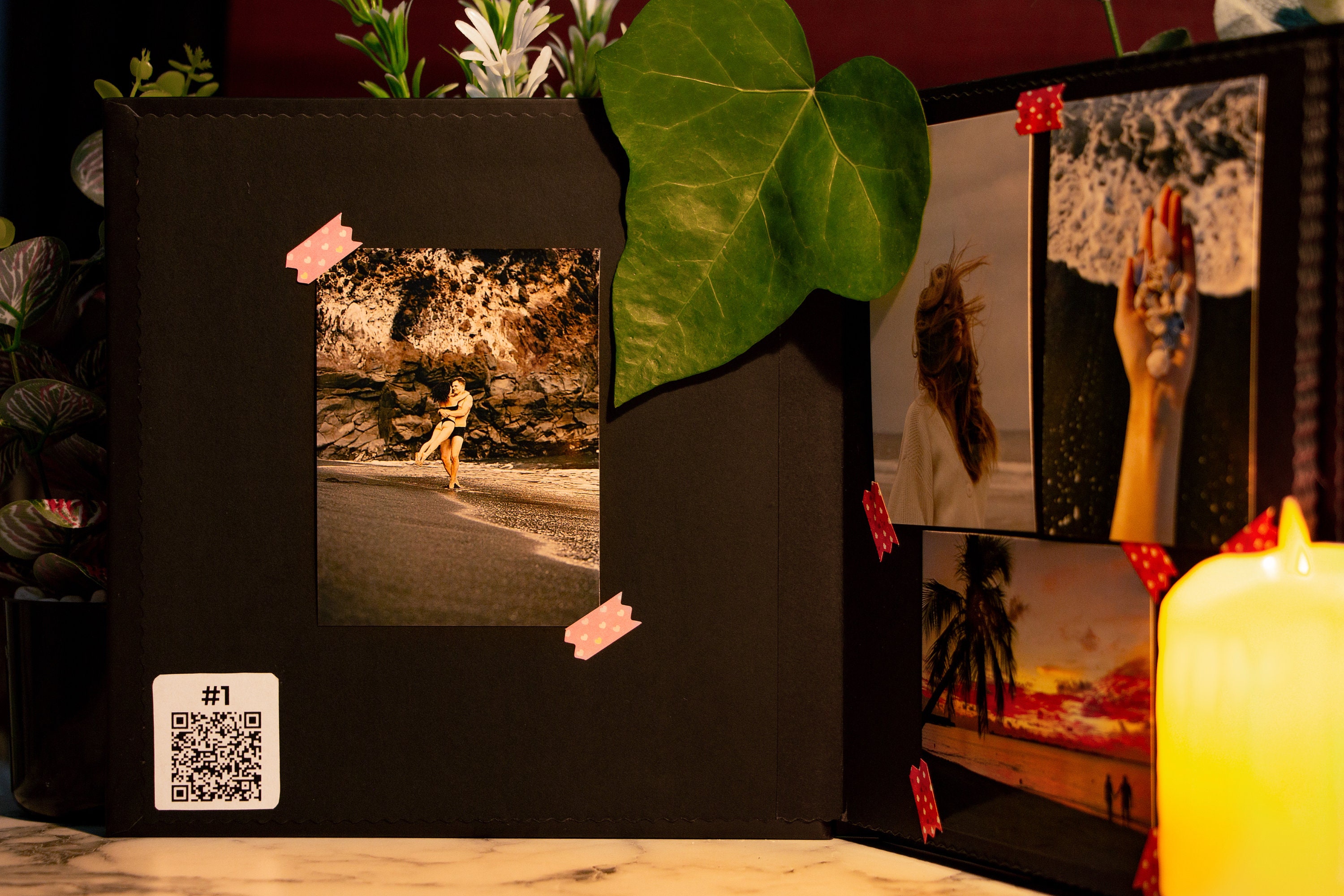 Our Adventure Book, Modern QR Codes Birthday Album, Travel Photo Album ...