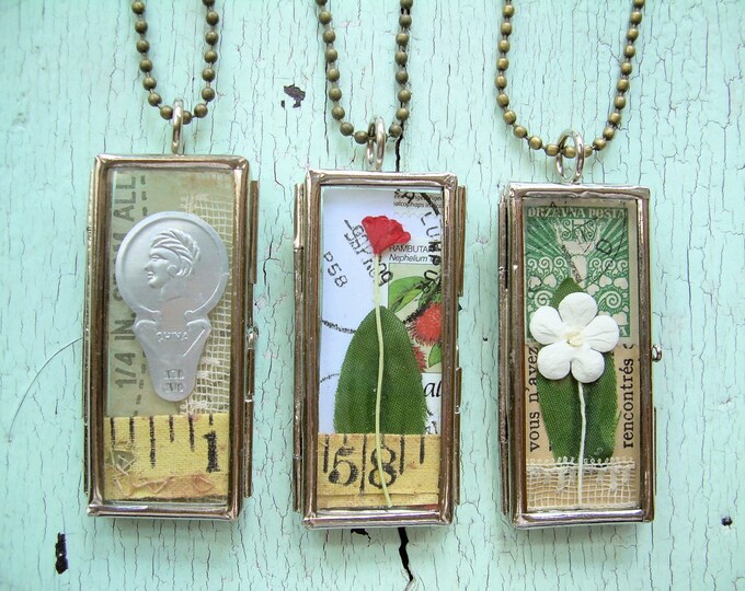 Memory Cabinets Pendant Necklaces - Etsy