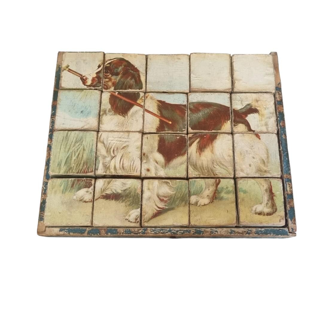 Antique Picture Block Puzzle – Late 1800s - Etsy