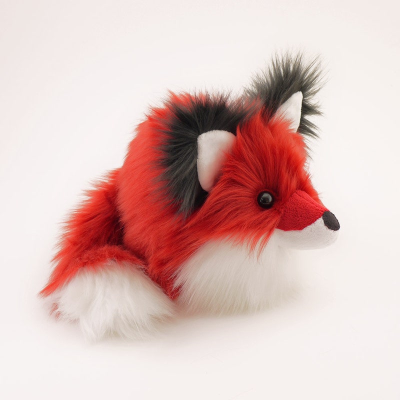 Realistic Fox Plush - Etsy