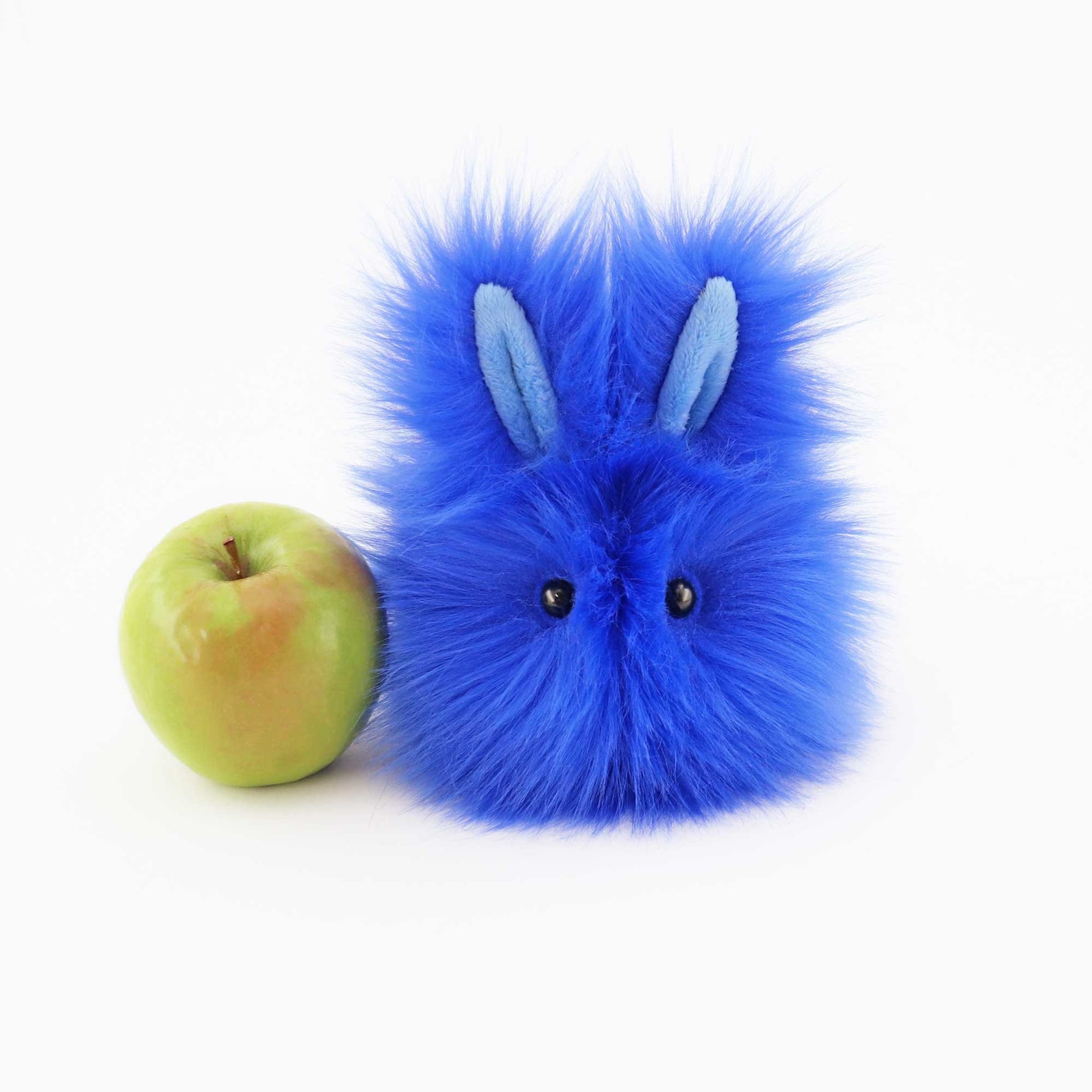 Royal Blue Easter Bunny Stuffed Animal Cute Plush Toy - Etsy