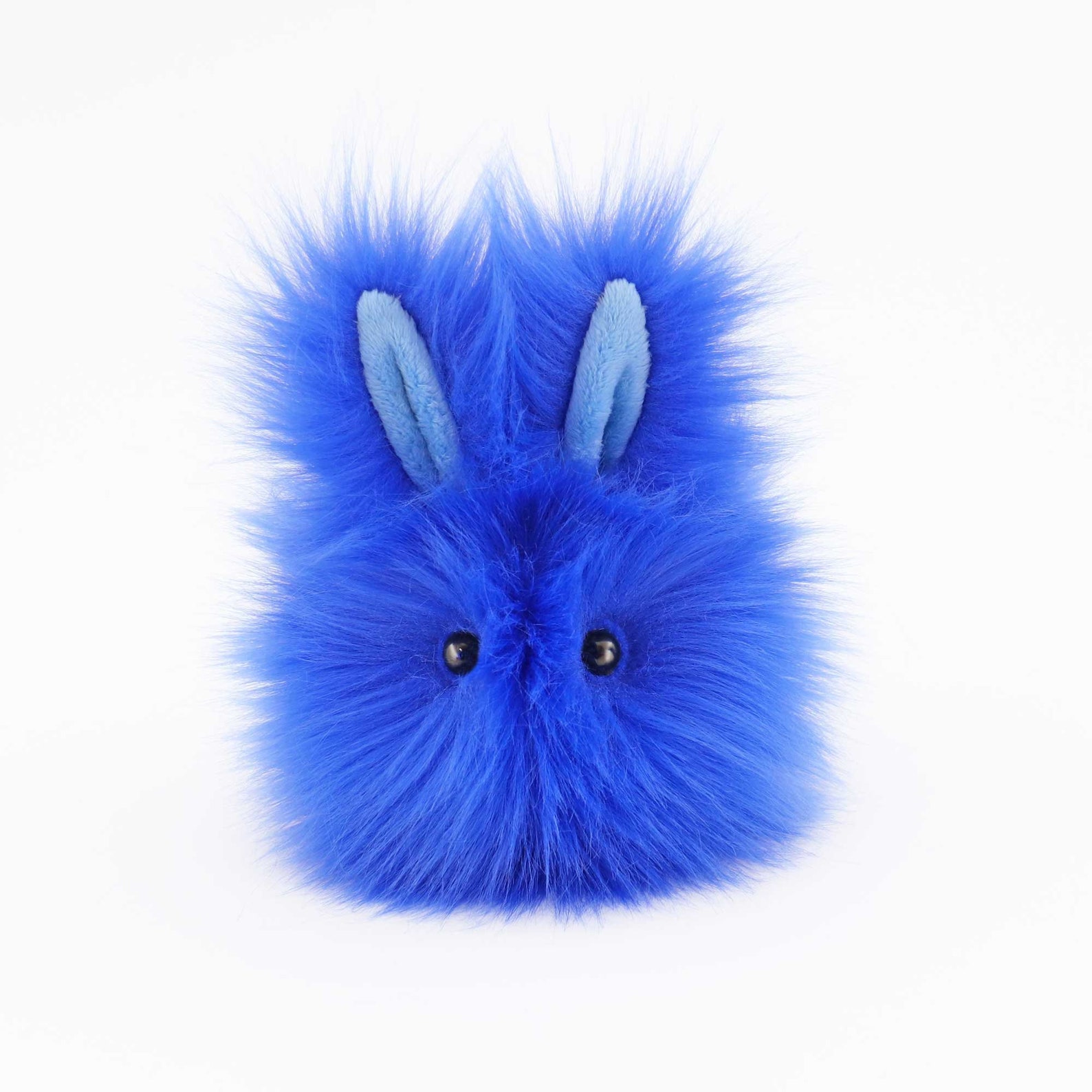 Royal Blue Easter Bunny Stuffed Animal Cute Plush Toy - Etsy
