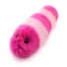 Cute Pink Fluffy Plush Toy Caterpillar Suzie the Pink Striped Snuggle ...