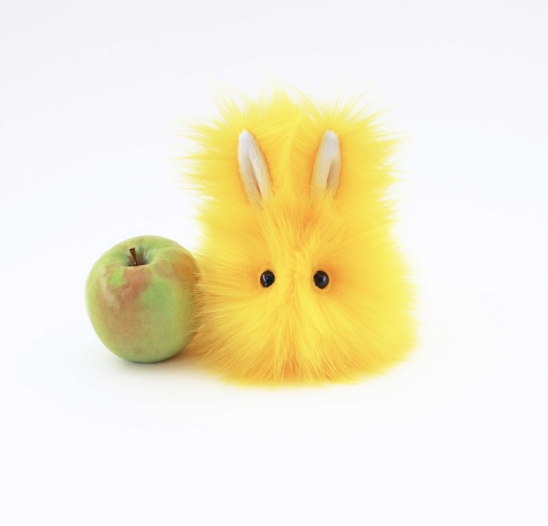 Yellow Easter Bunny Stuffed Animal Cute Plush Toy Sunny Bunny - Etsy