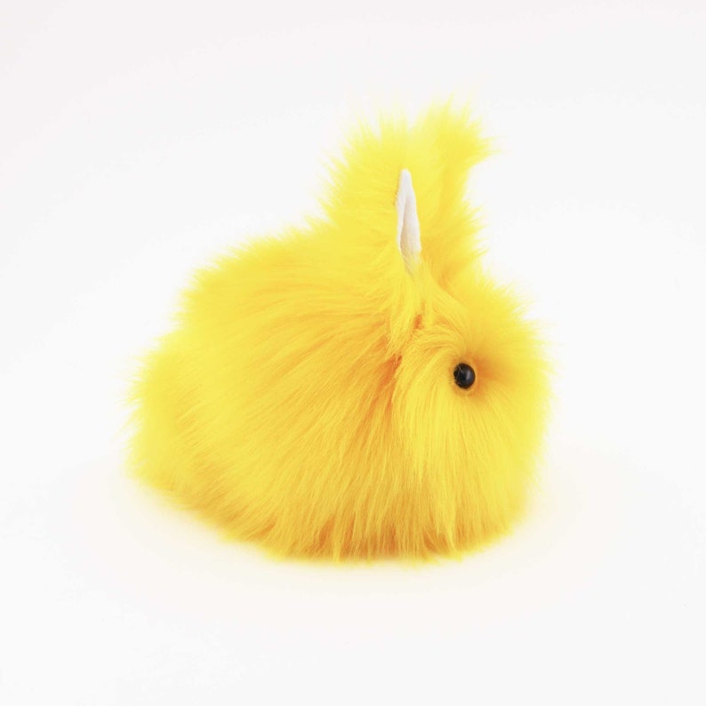 Yellow Easter Bunny Stuffed Animal Cute Plush Toy Sunny Bunny - Etsy