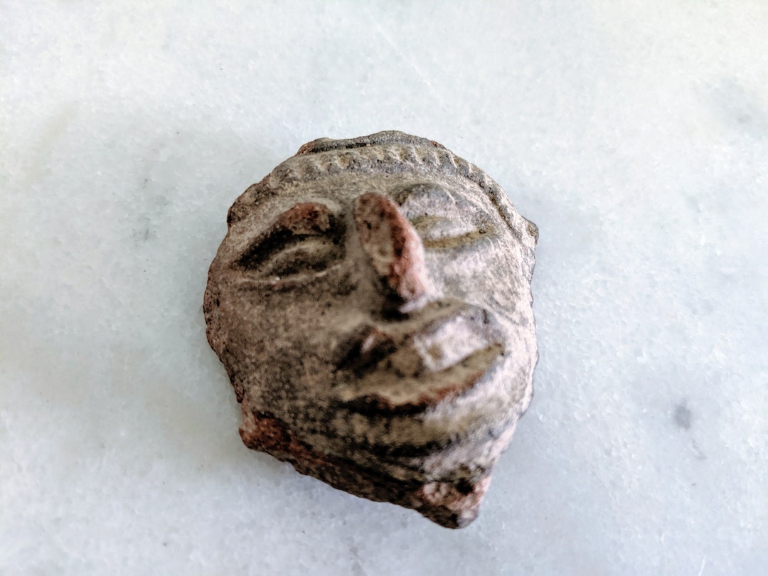 Pre-columbian Mayan Clay Figural Head - Etsy