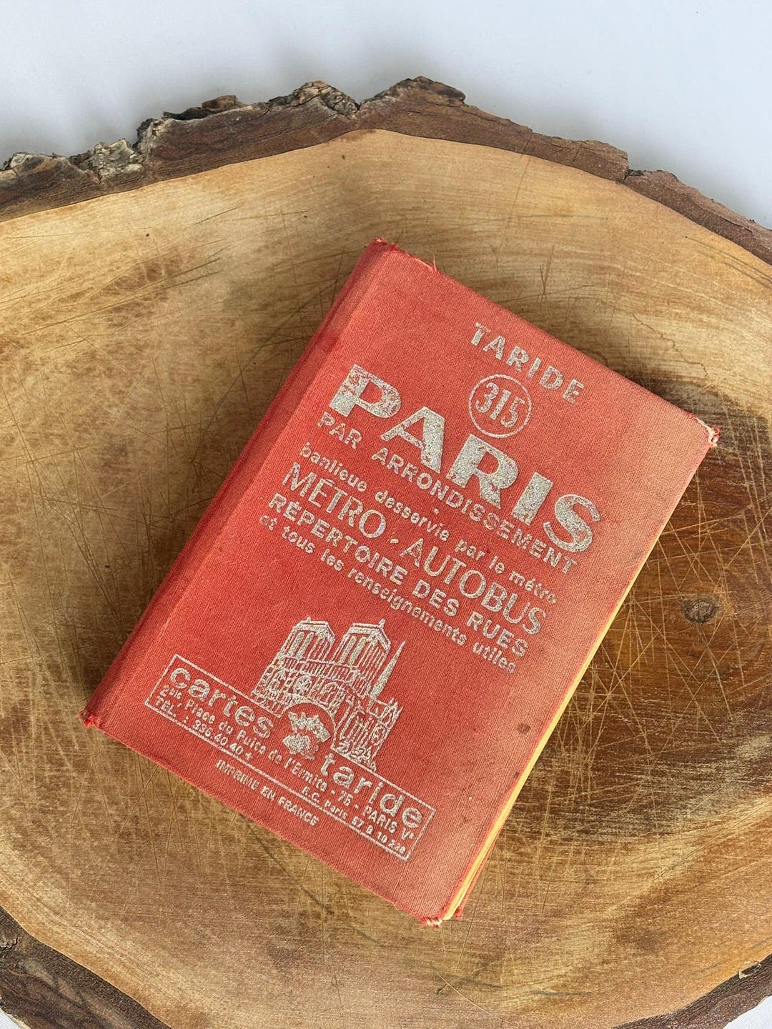 Vintage French Paris Guide Book, Bus, Metro and Maps 1970s - Etsy