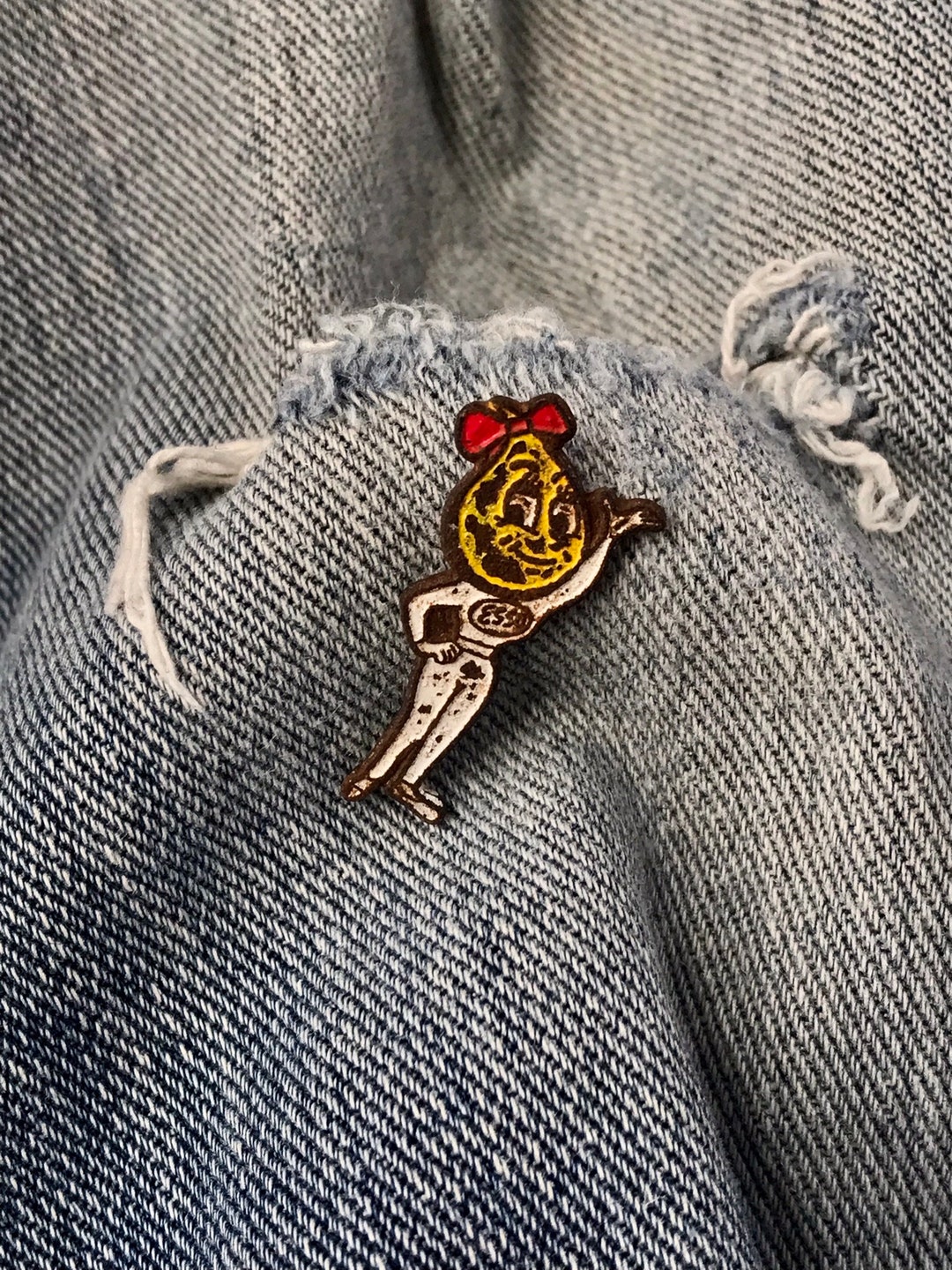 Vintage ESSO Miss Oil Drop Lapel Pin Badge - Etsy