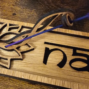 Incense Stick Holder Laser Cut File SVG Nameste Ornate Decoration ...