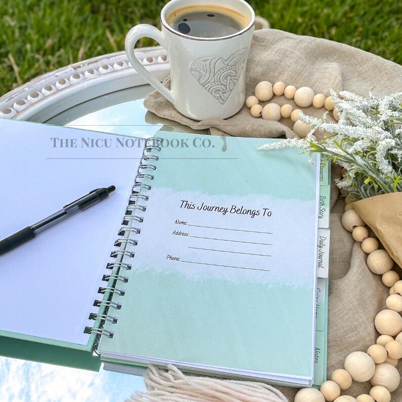 The NICU Notebook®: 8-week NICU Journal - Hardcover, Coil-bound Journal ...