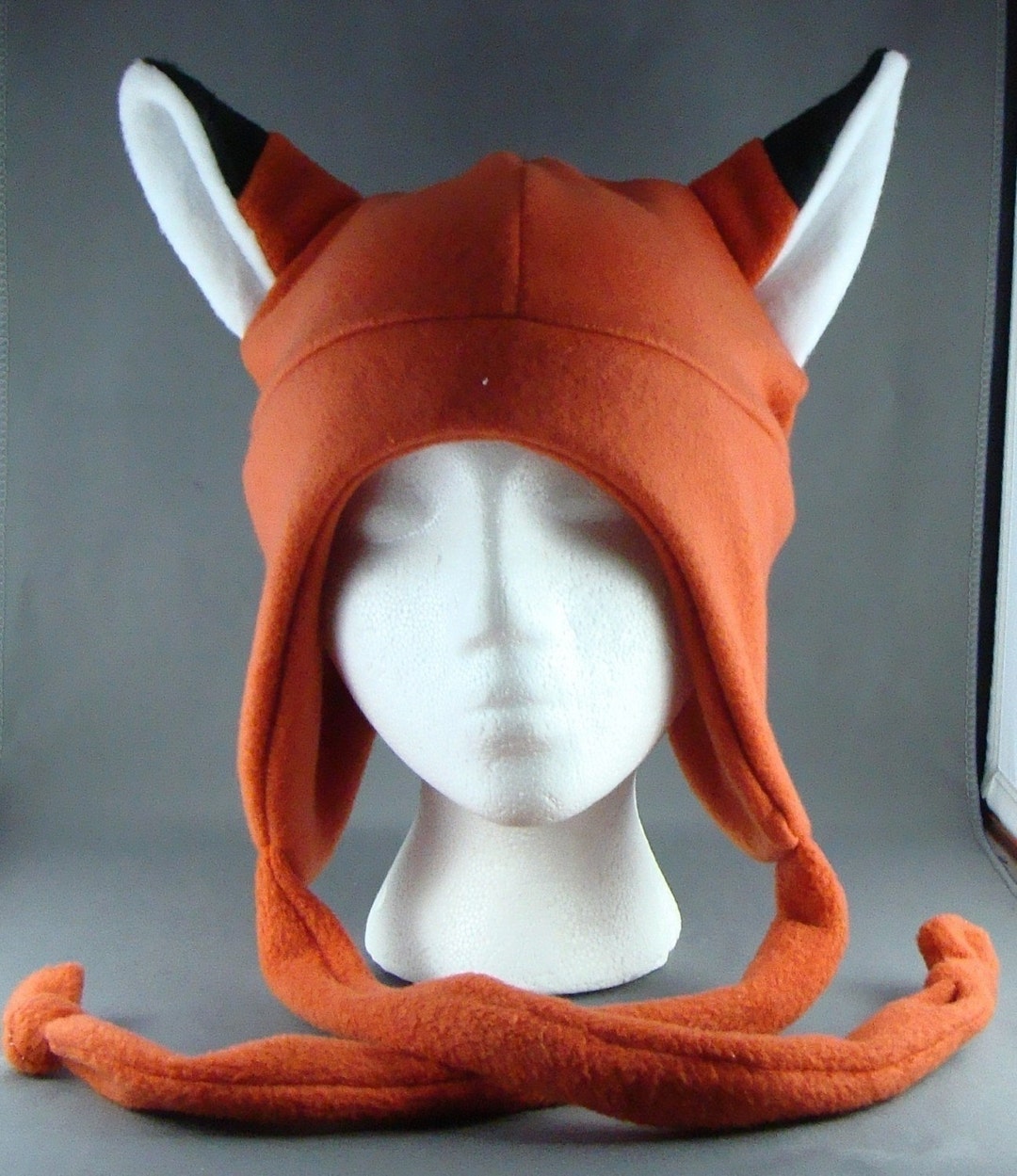 Fox Ears Animal Earflap Fleece Hat Cosplay Anime Skiing - Etsy