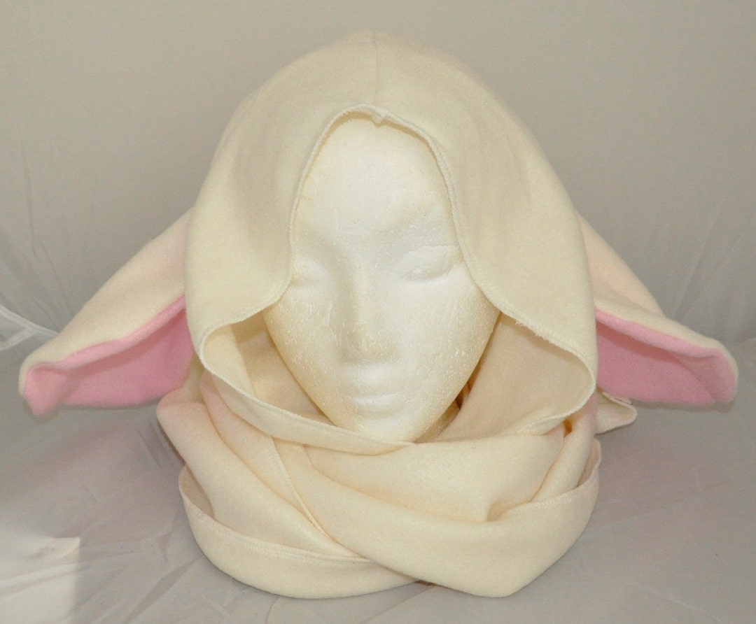 Sheep Lamb Hoodie Snood Scarf Animal Fleece Hat Cosplay Anime Skiing ...