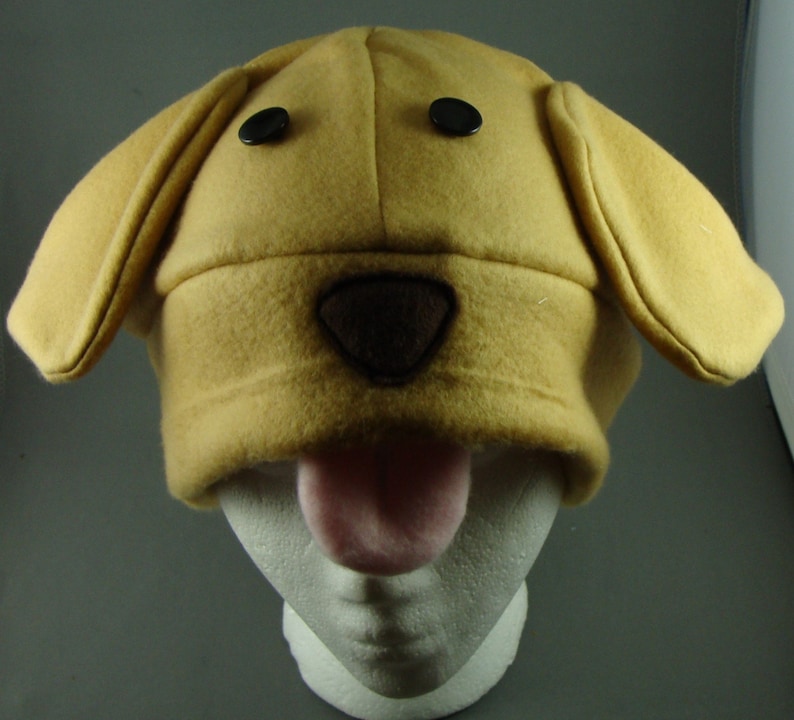 Labrador Retriever Dog Fleece Beanie Hat Skiing Snowboarding - Etsy