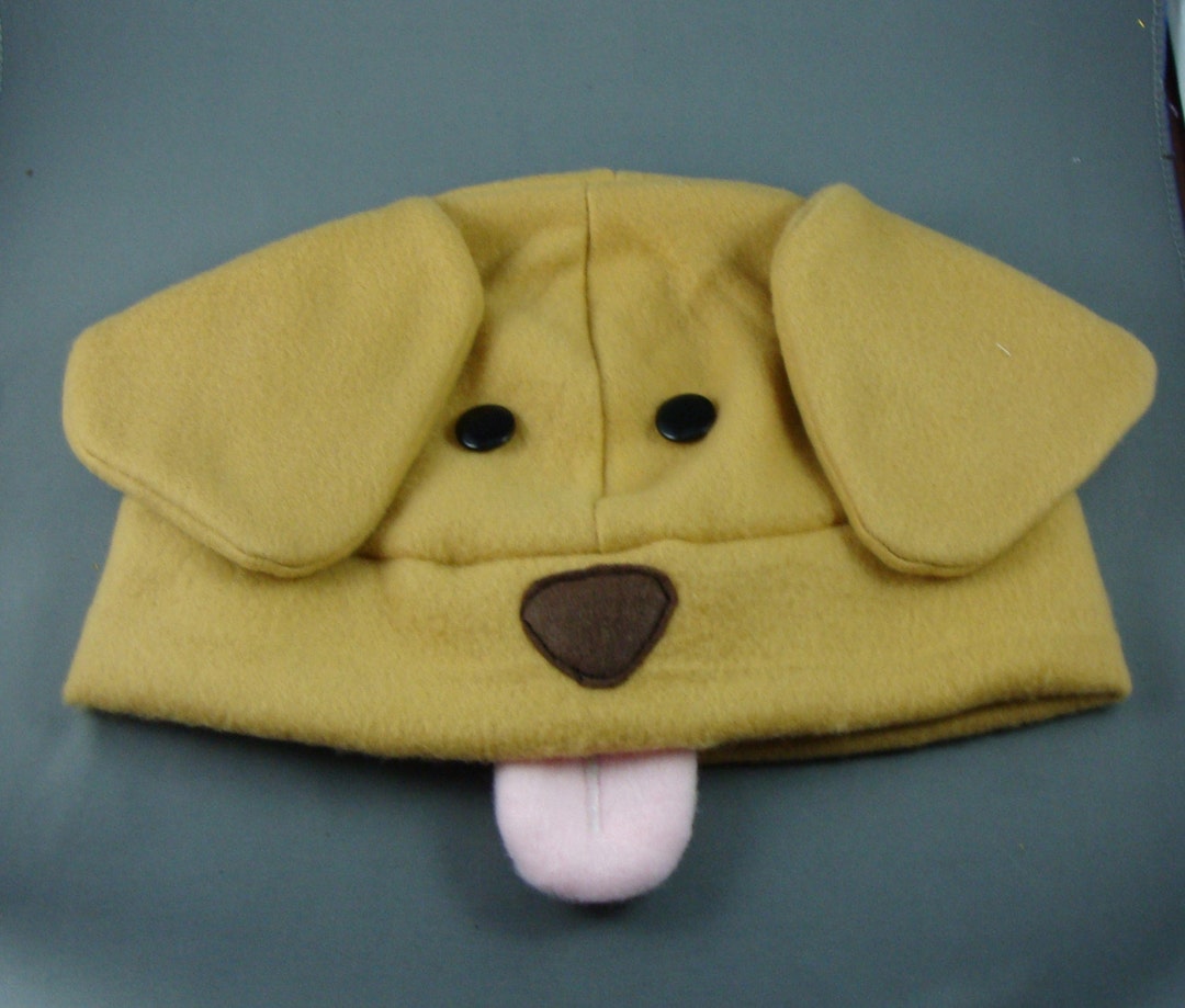 Labrador Retriever Dog Fleece Beanie Hat Skiing Snowboarding Toboggan ...