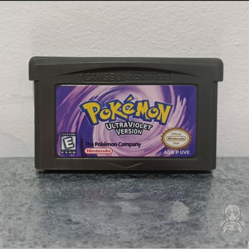 New GBA Game Pokemon Ultra Violet Custom ROM Gameboy Advance Nintendo ...