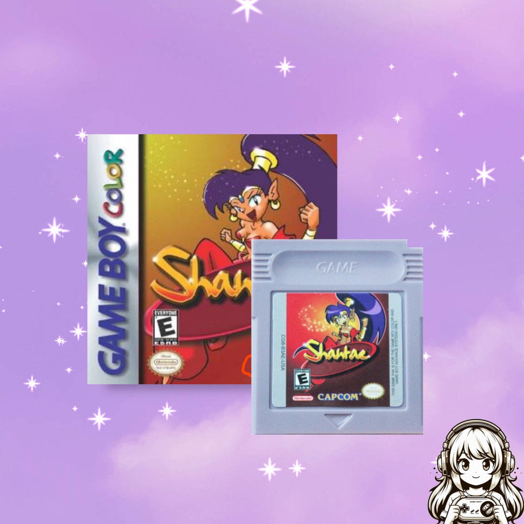 New GBC Game Shantae Custom ROM Gameboy Colour Nintendo Cartridge - Etsy